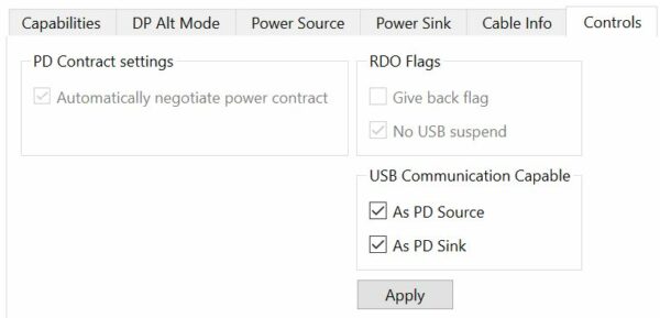 Cable info & Controls | Unigraf