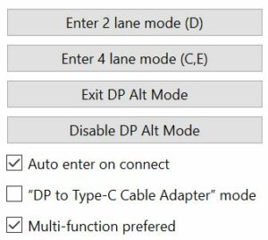 DP Alt Mode | Unigraf